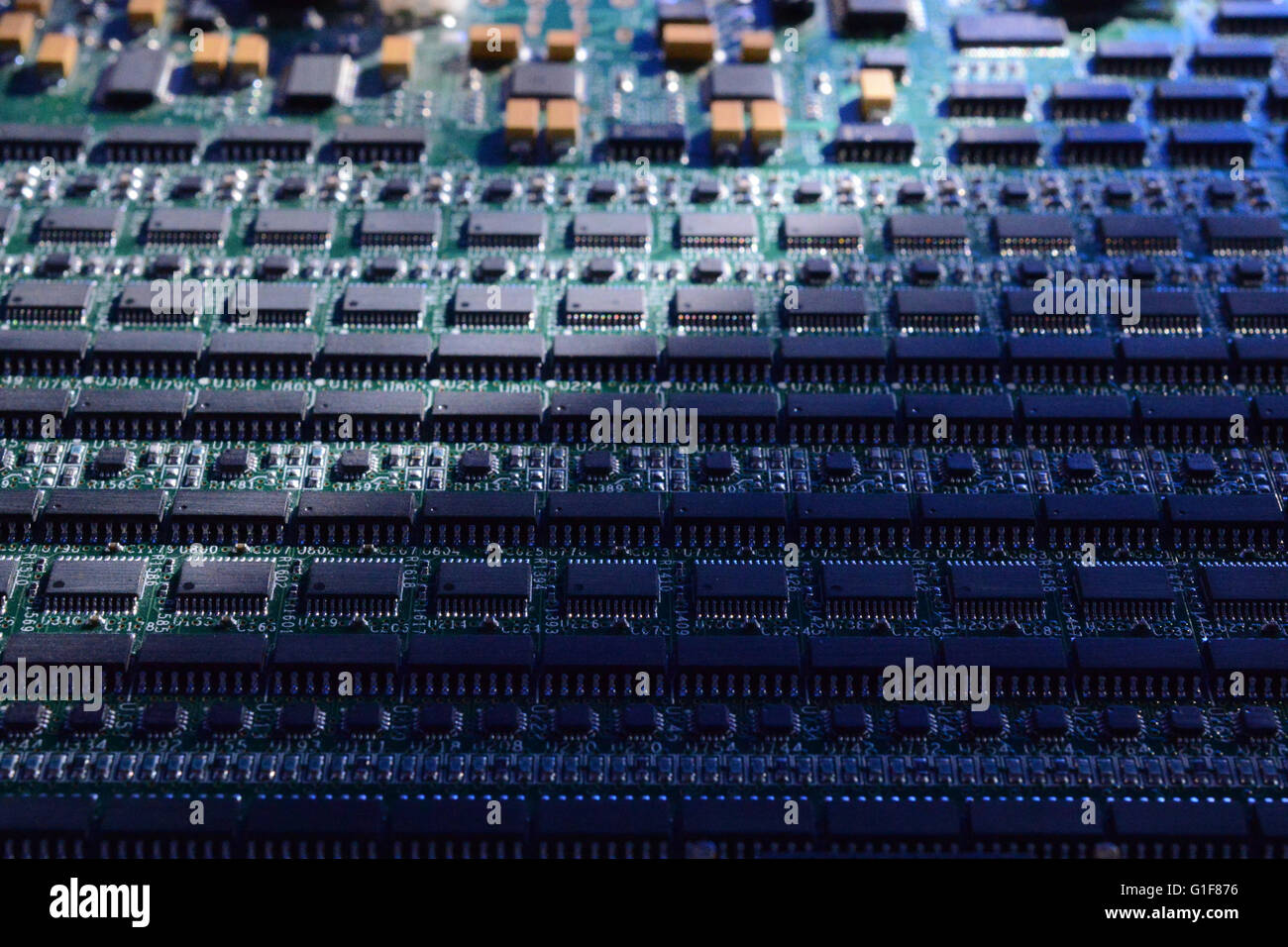 Computer Main Board / Motherboard Stock Photo - Alamy
