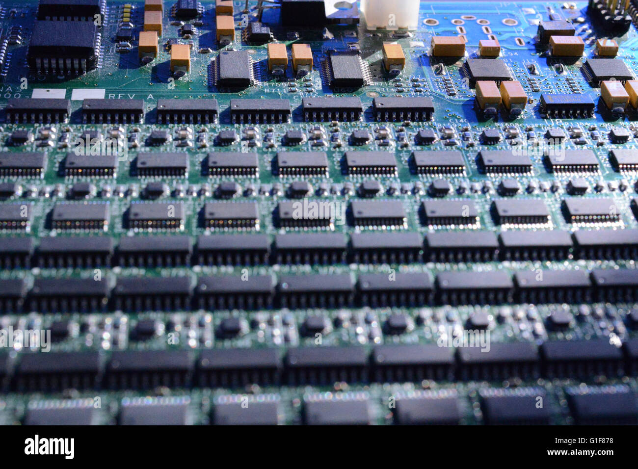 Computer Main Board / Motherboard Stock Photo - Alamy