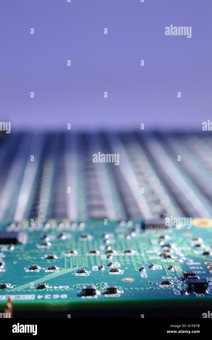 Computer Main Board / Motherboard Stock Photo - Alamy