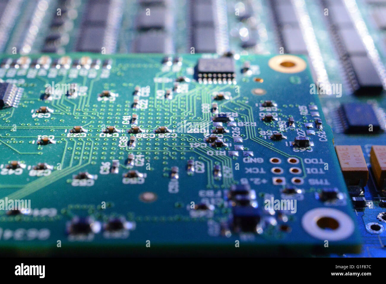 Computer Main Board / Motherboard Stock Photo - Alamy