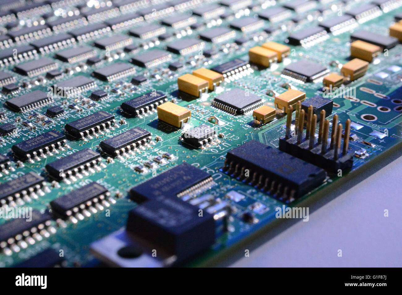 Computer Main Board / Motherboard Stock Photo - Alamy