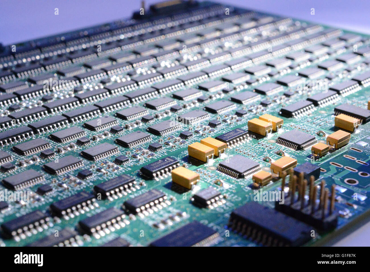 Computer Main Board / Motherboard Stock Photo - Alamy
