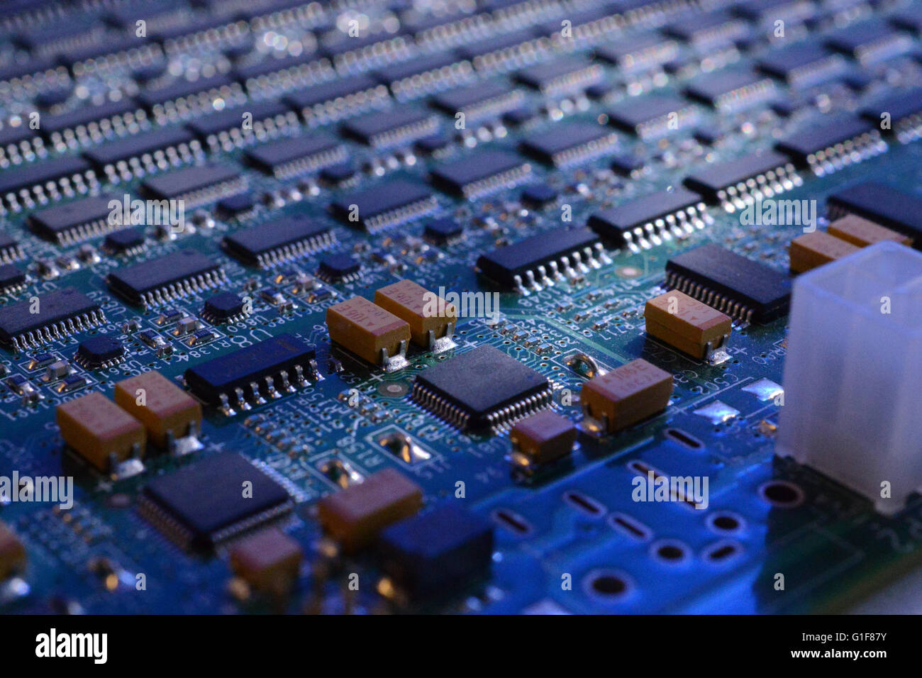 Computer Main Board / Motherboard Stock Photo - Alamy