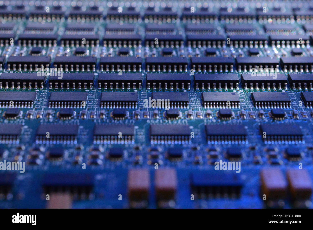 Computer Main Board / Motherboard Stock Photo - Alamy