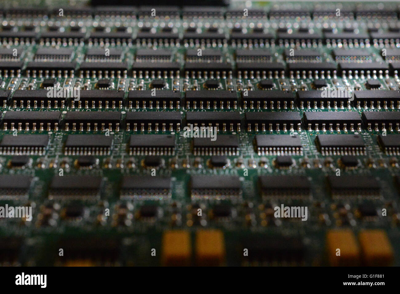 Computer Main Board / Motherboard Stock Photo - Alamy