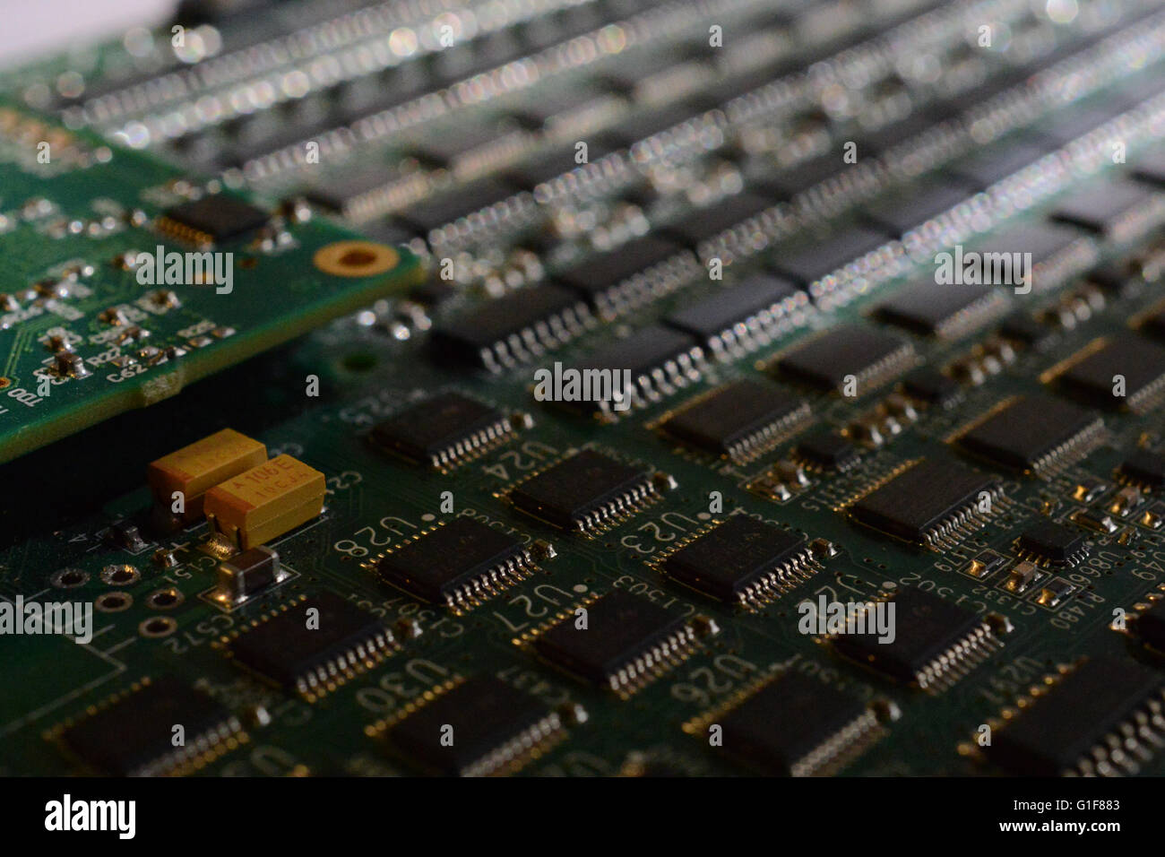 Computer Main Board / Motherboard Stock Photo - Alamy