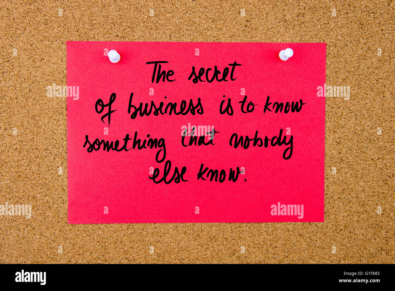 Secret note hi-res stock photography and images - Alamy