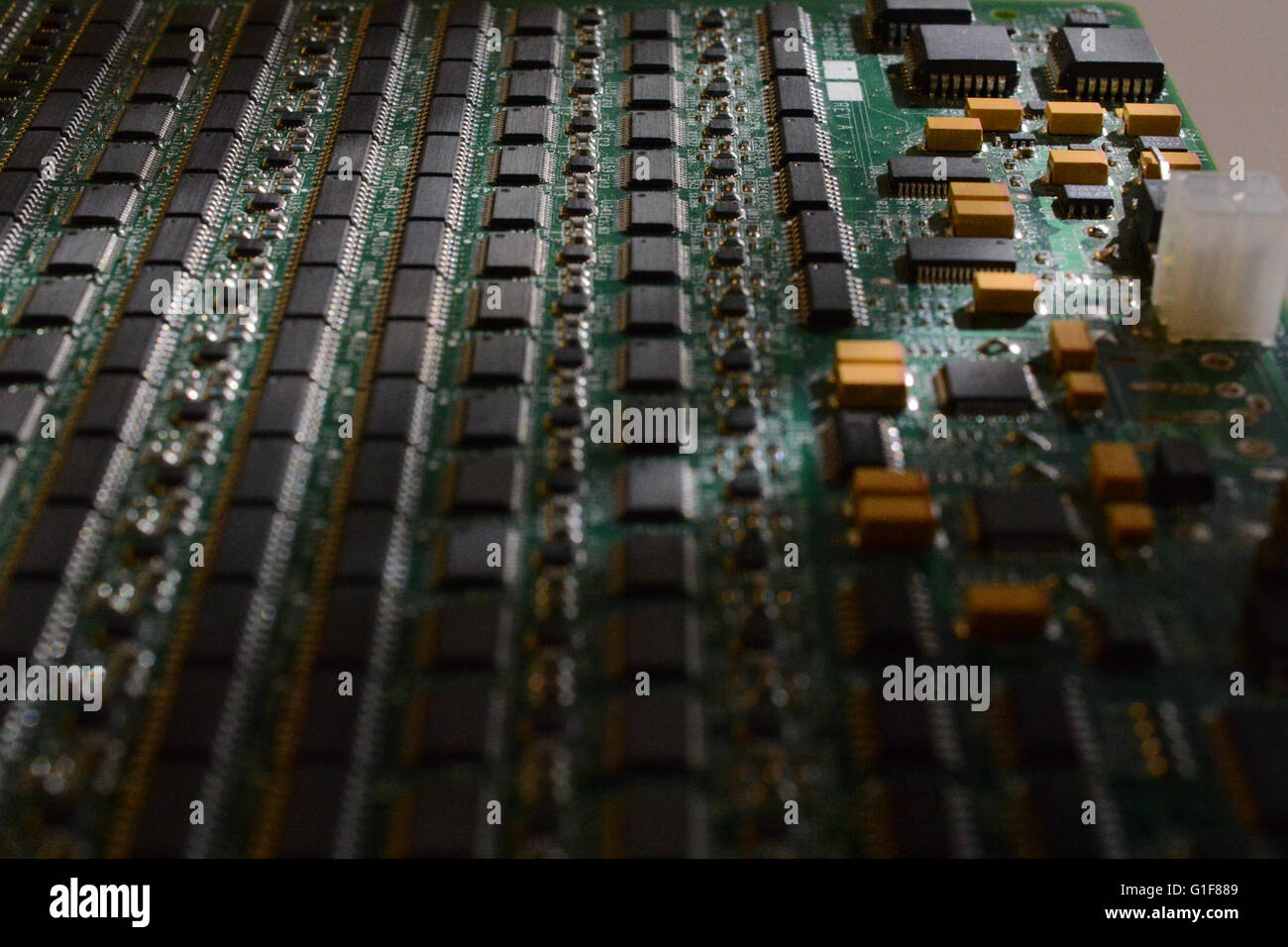 Computer Main Board / Motherboard Stock Photo - Alamy