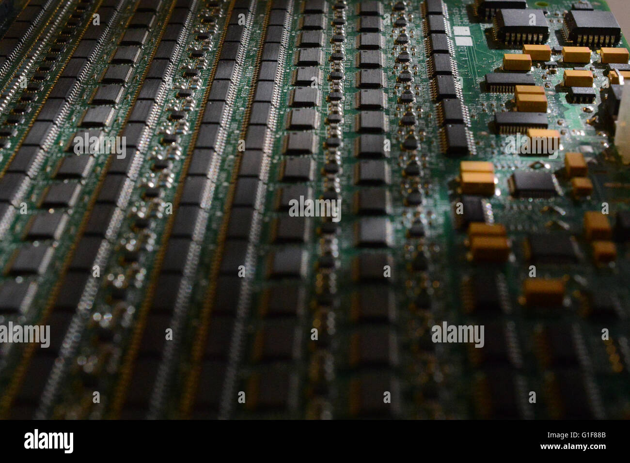 Computer Main Board / Motherboard Stock Photo - Alamy