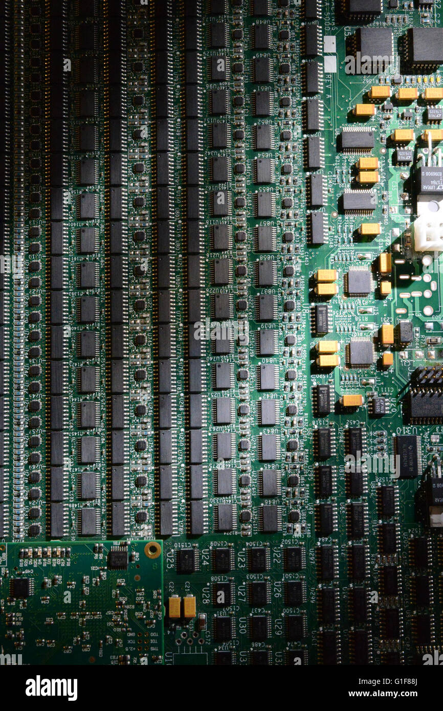 Computer Main Board / Motherboard Stock Photo - Alamy