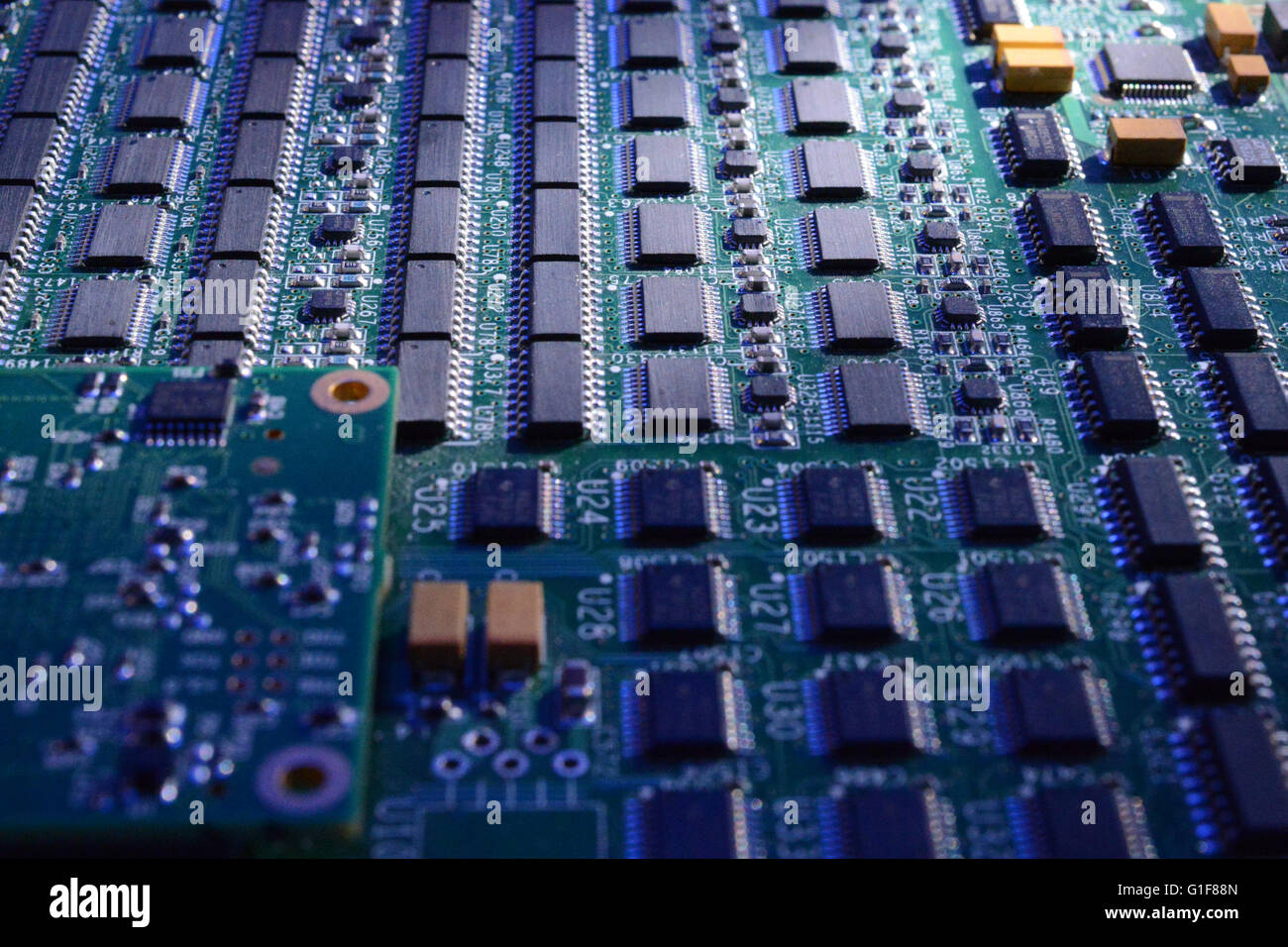 Computer Main Board / Motherboard Stock Photo - Alamy