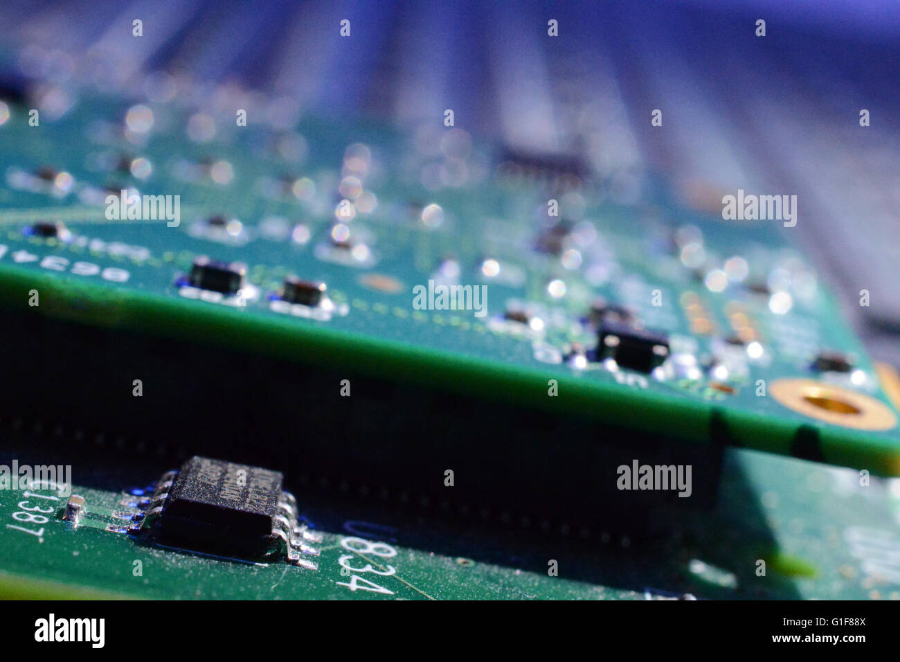 Computer Main Board / Motherboard Stock Photo - Alamy