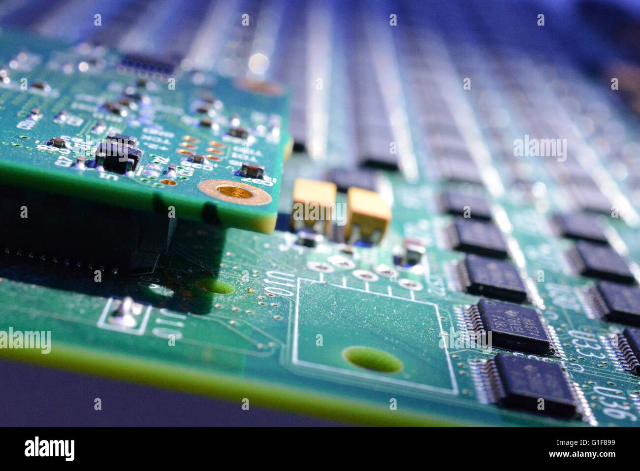 Computer Main Board / Motherboard Stock Photo - Alamy