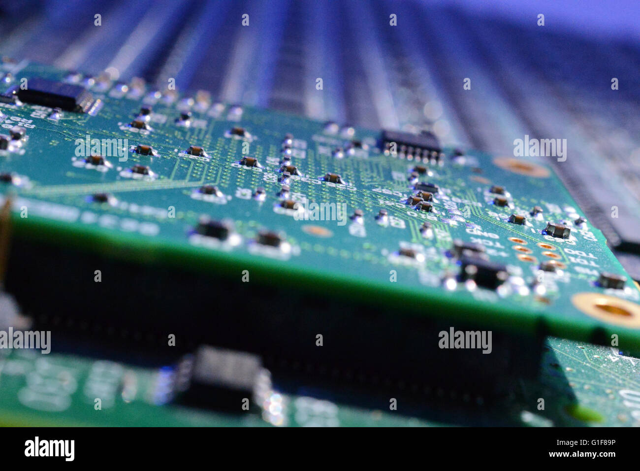 Computer Main Board / Motherboard Stock Photo - Alamy