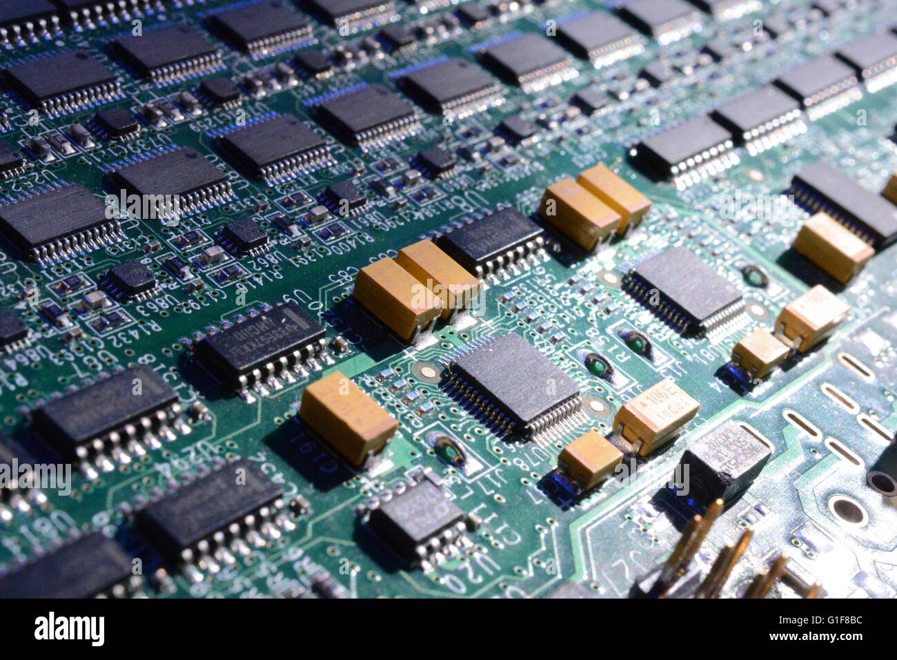 Computer Main Board / Motherboard Stock Photo - Alamy