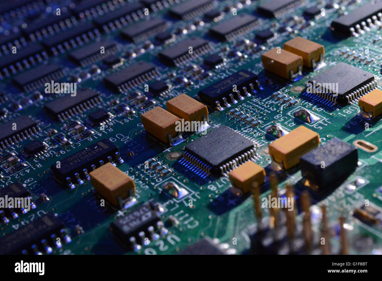 Computer Main Board / Motherboard Stock Photo - Alamy