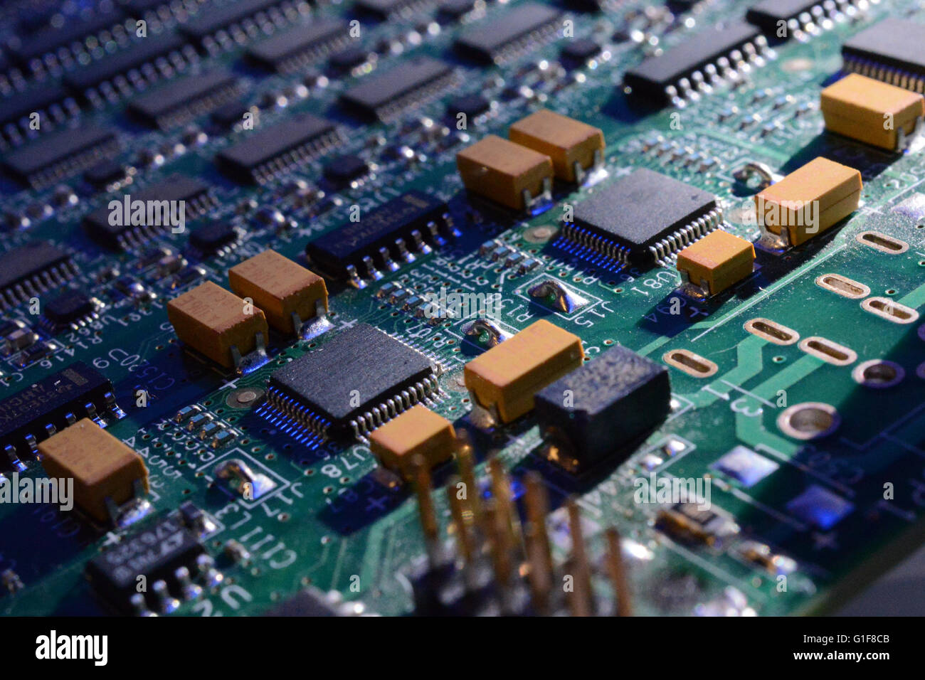 Computer Main Board / Motherboard Stock Photo - Alamy
