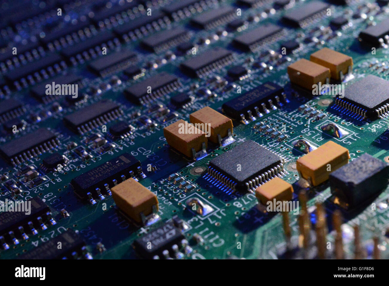 Computer Main Board / Motherboard Stock Photo - Alamy