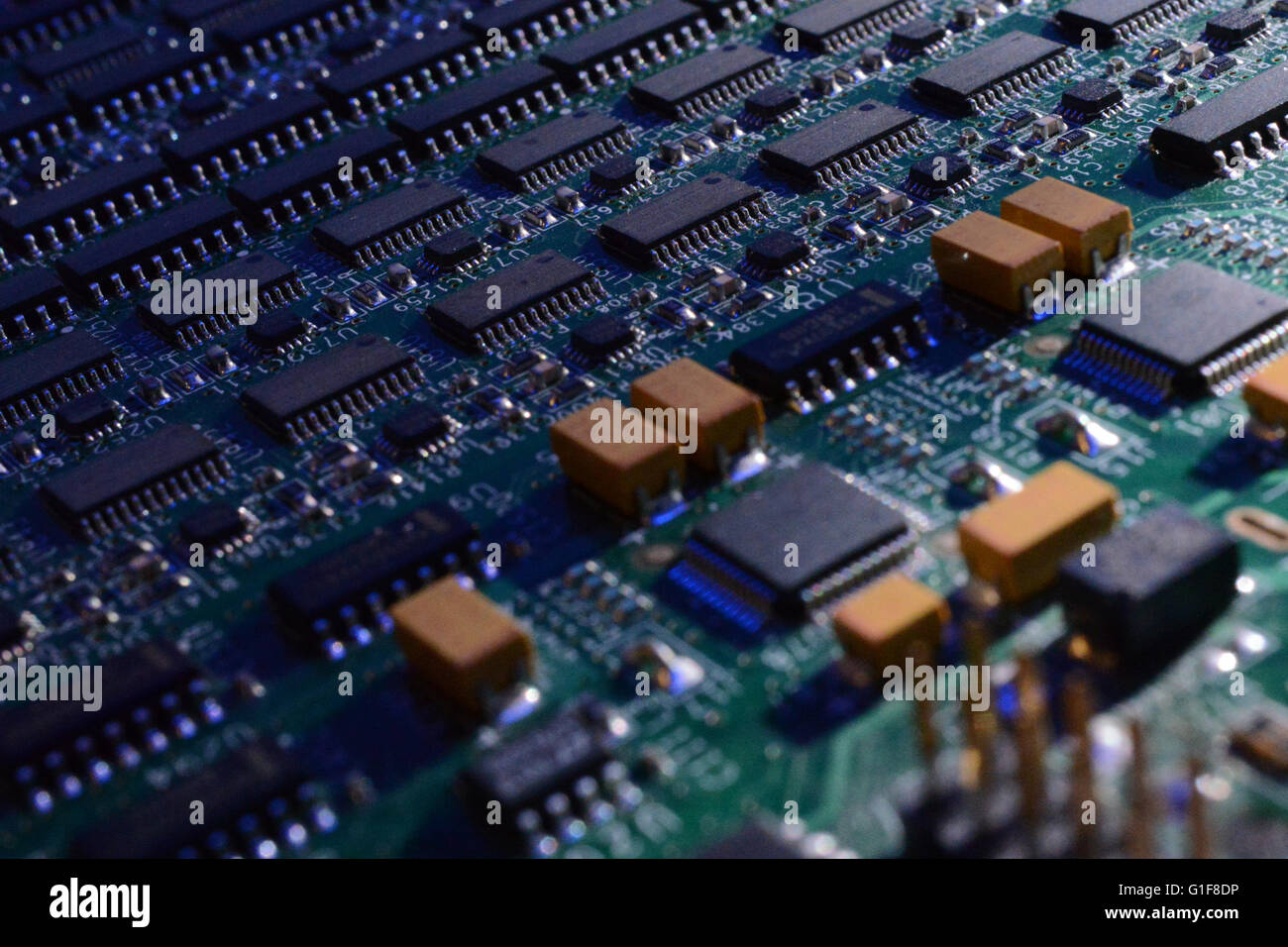 Computer Main Board / Motherboard Stock Photo - Alamy