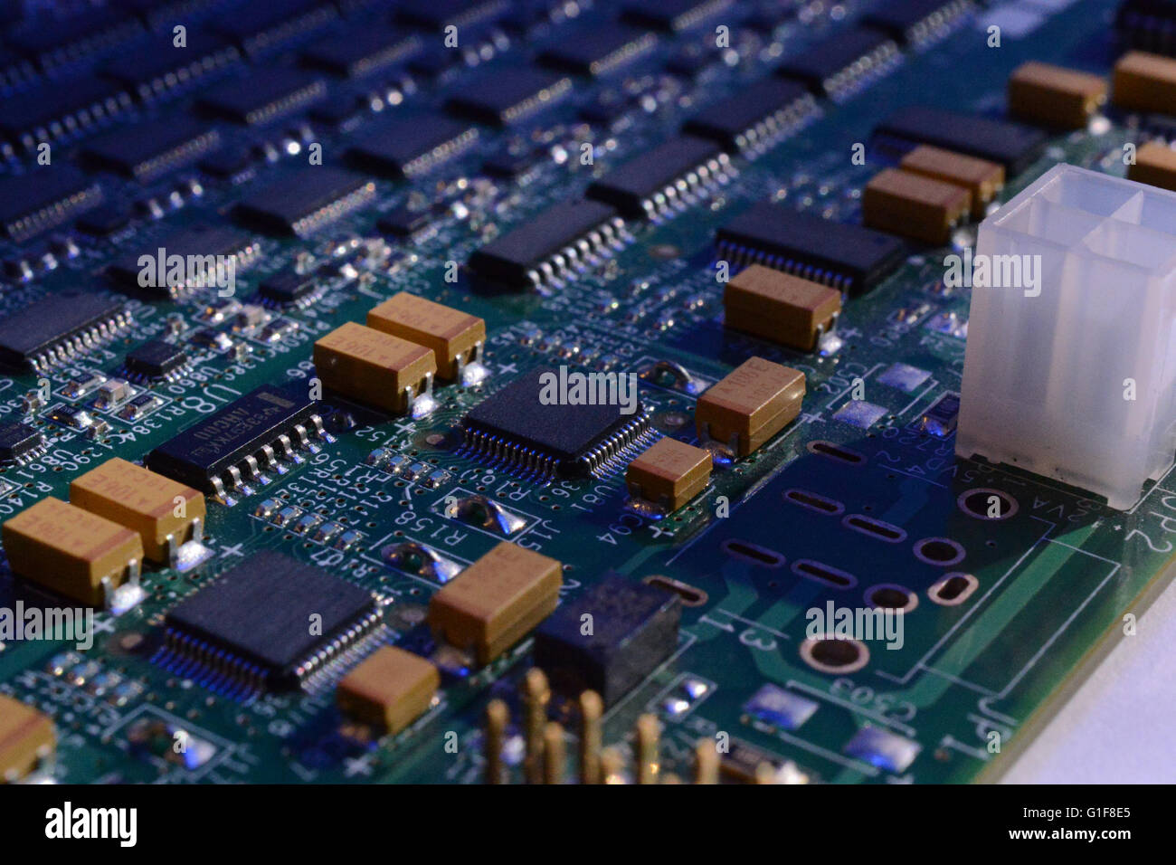 Computer Main Board / Motherboard Stock Photo - Alamy