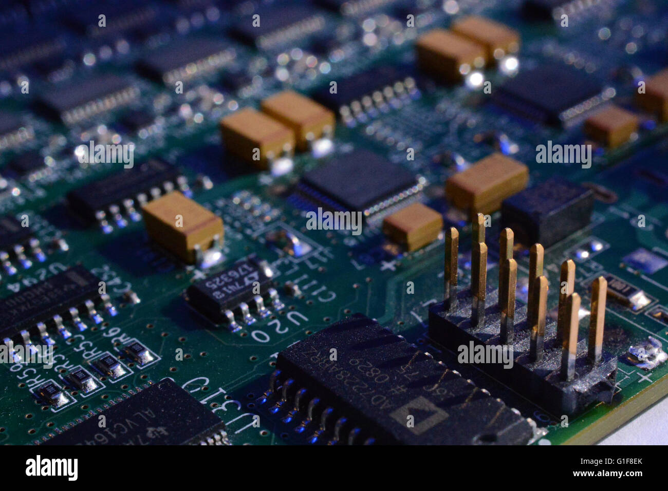Computer Main Board / Motherboard Stock Photo - Alamy