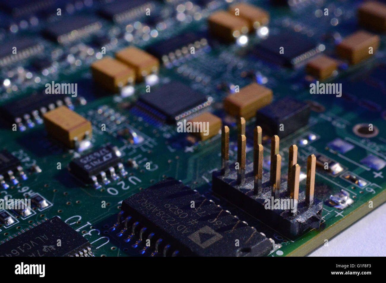 Computer Main Board / Motherboard Stock Photo - Alamy