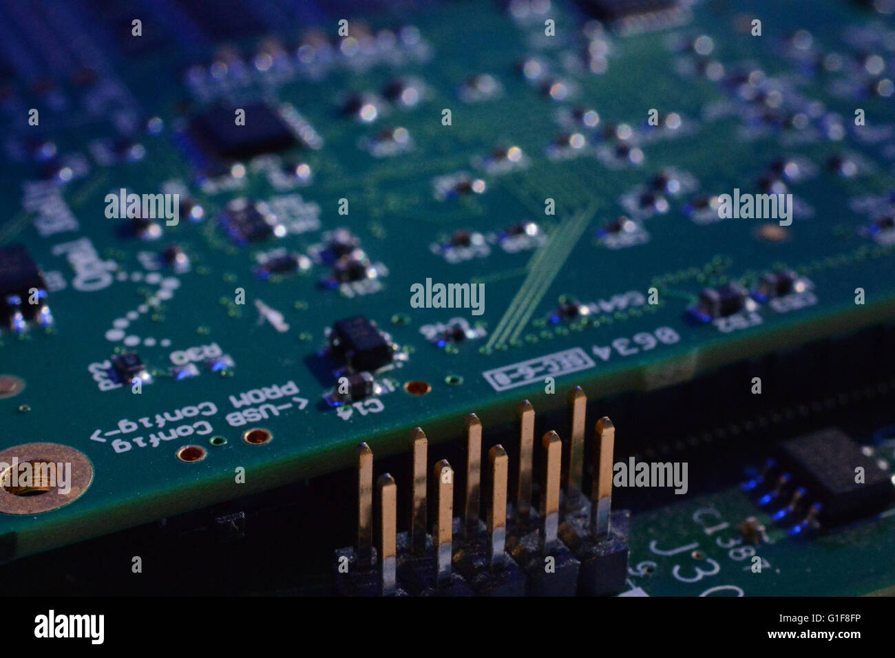 Computer Main Board / Motherboard Stock Photo - Alamy