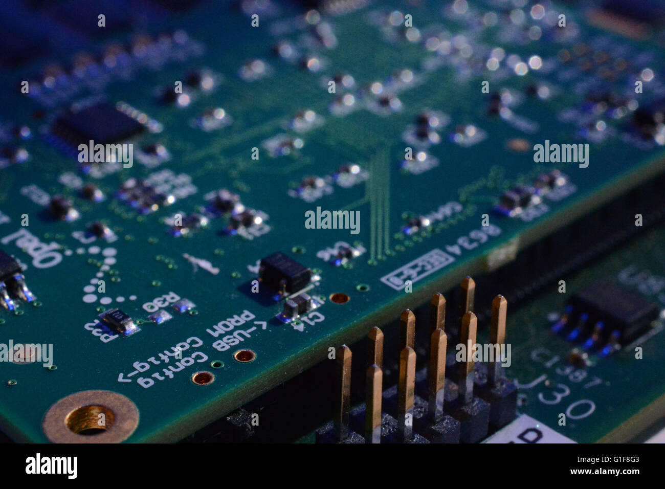 Computer Main Board / Motherboard Stock Photo - Alamy