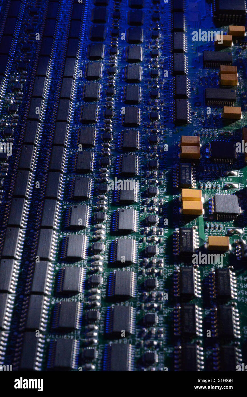 Computer Main Board / Motherboard Stock Photo - Alamy