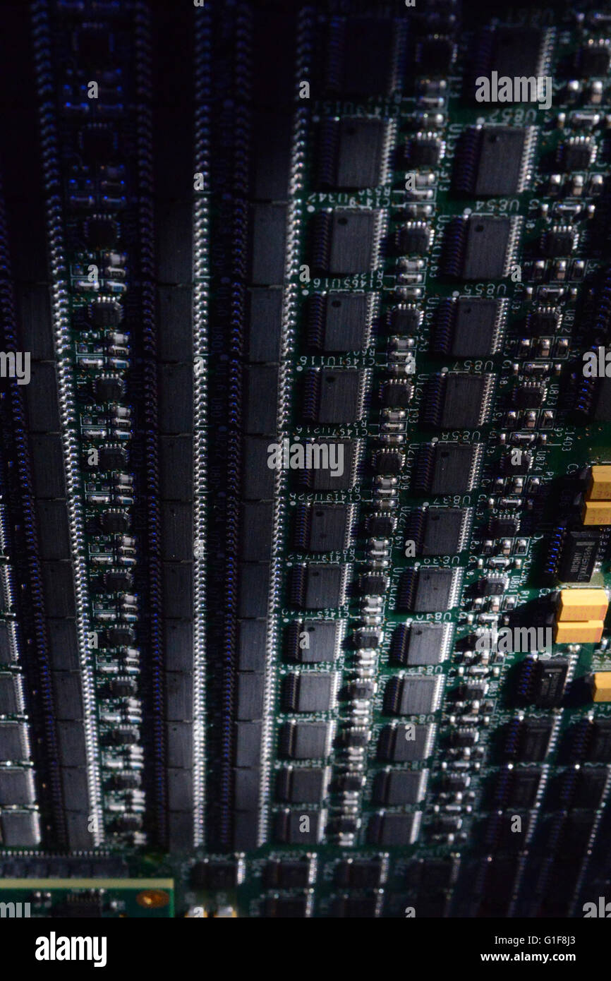 Computer Main Board / Motherboard Stock Photo - Alamy