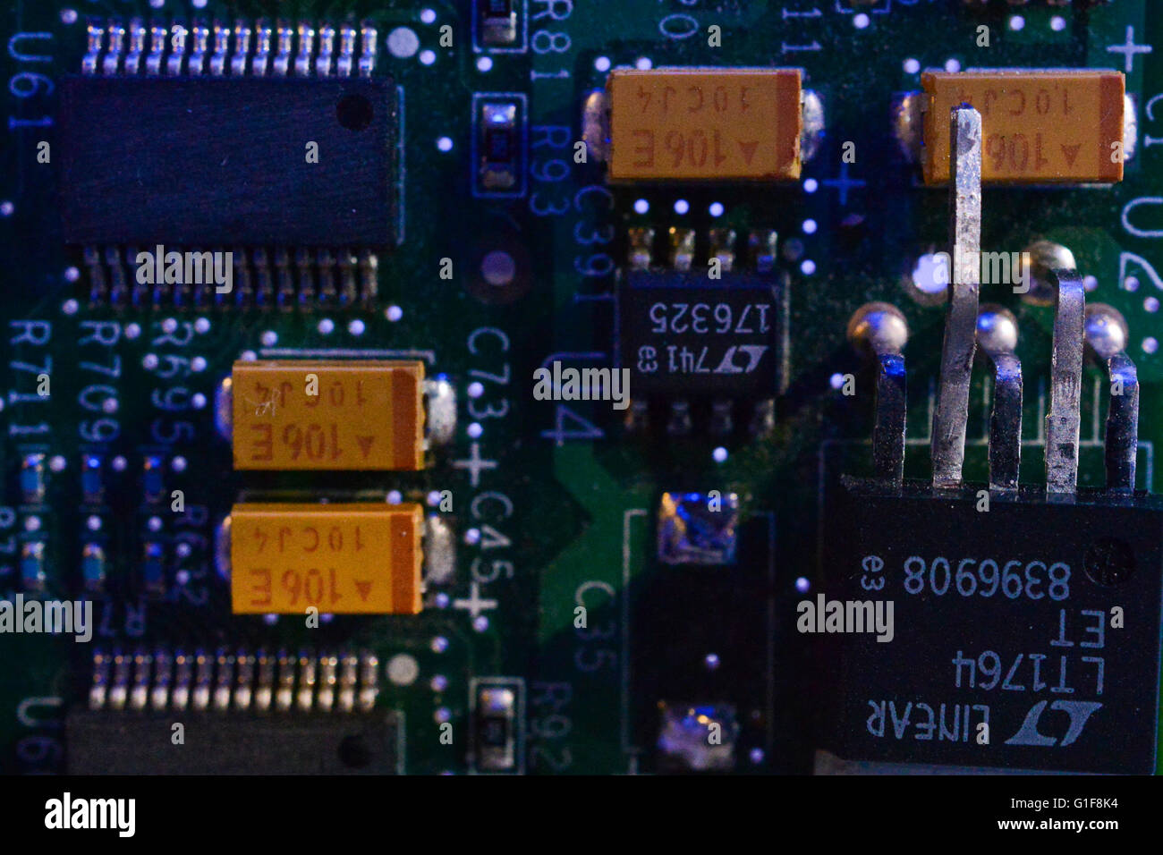 Computer Main Board / Motherboard Stock Photo - Alamy