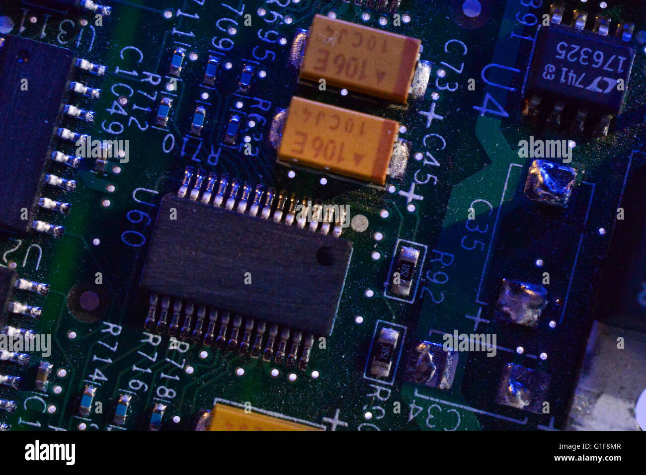 Computer Main Board / Motherboard Stock Photo - Alamy