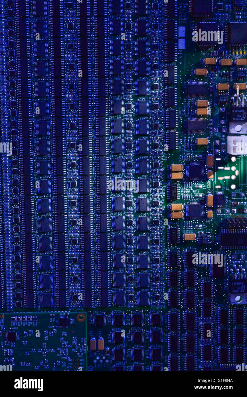 Computer Main Board / Motherboard Stock Photo - Alamy