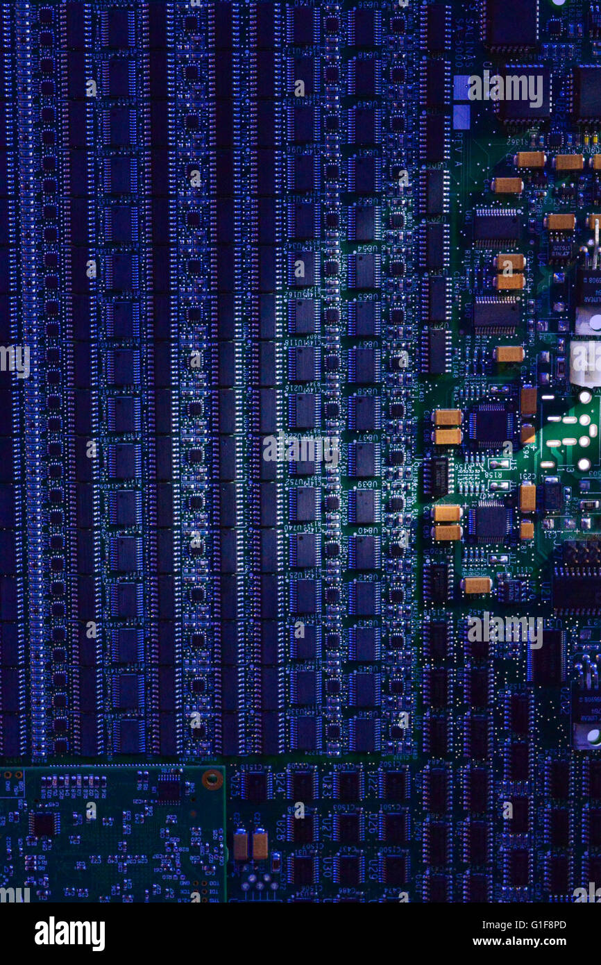 Computer Main Board / Motherboard Stock Photo - Alamy