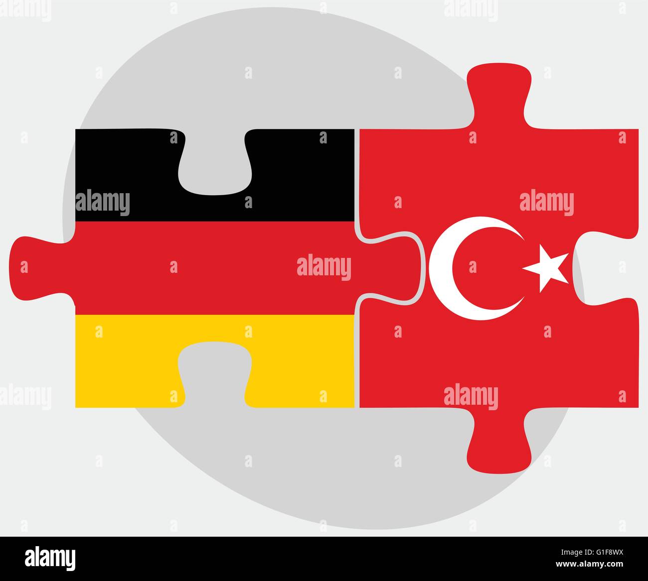Berlin turkish german flags hi-res stock photography and images - Alamy