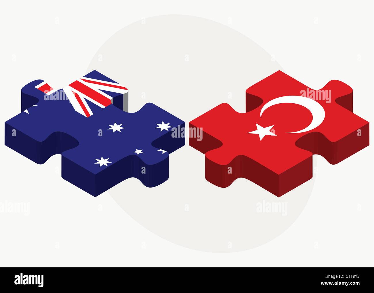 Turkish and australian flag Stock Vector Images - Alamy