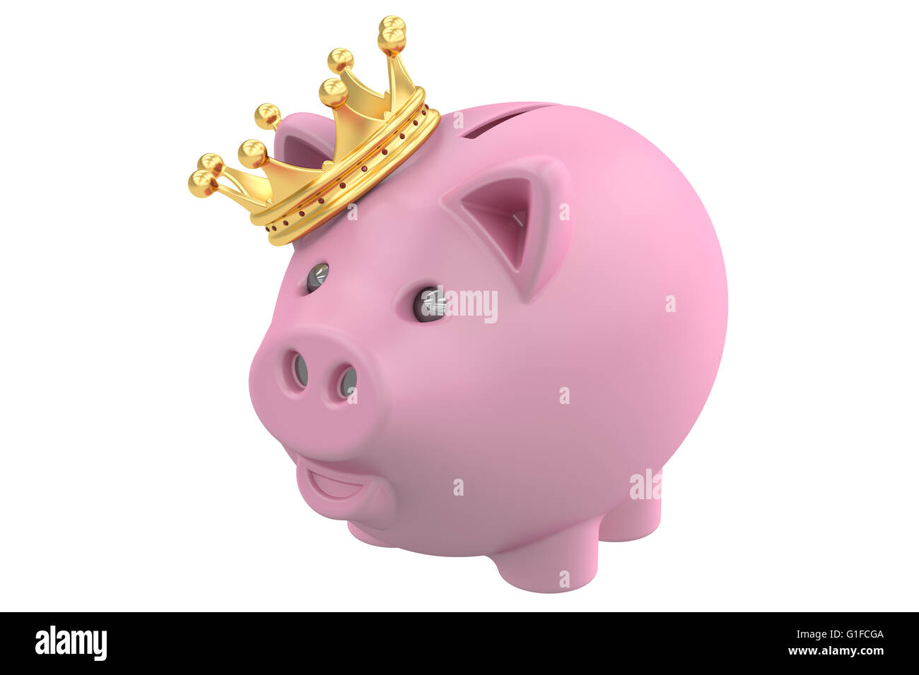 Pink baby crown Cut Out Stock Images & Pictures - Alamy