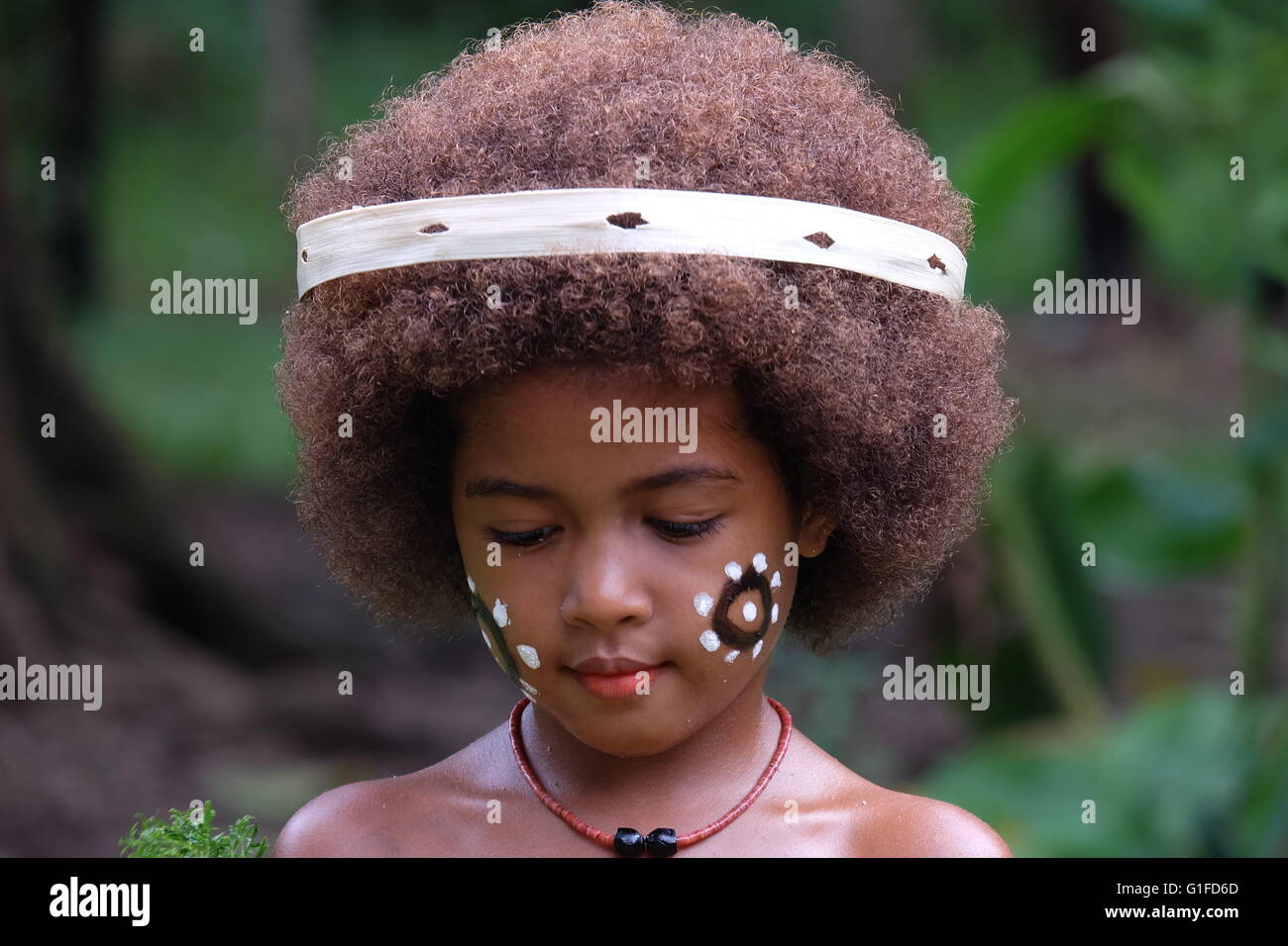 Beautiful Lulu from Papua New Guinea Stock Photo - Alamy