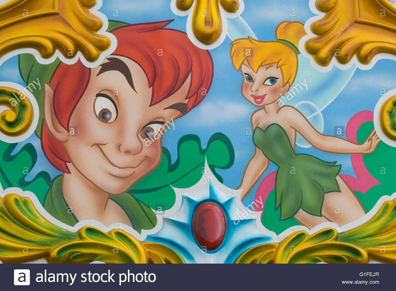 Peter Pan Cartoon High Resolution Stock Photography and Images - Alamy