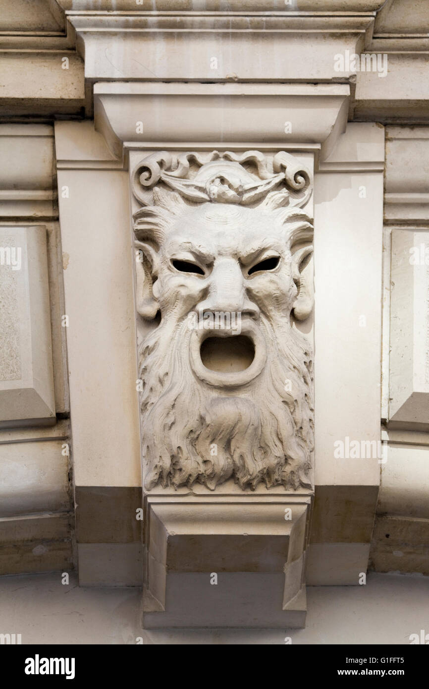 Face Stone Carving Stock Photo - Alamy