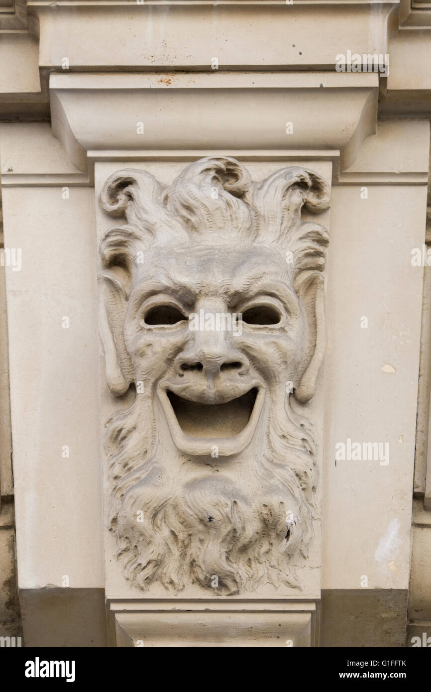 Face Stone Carving Stock Photo - Alamy