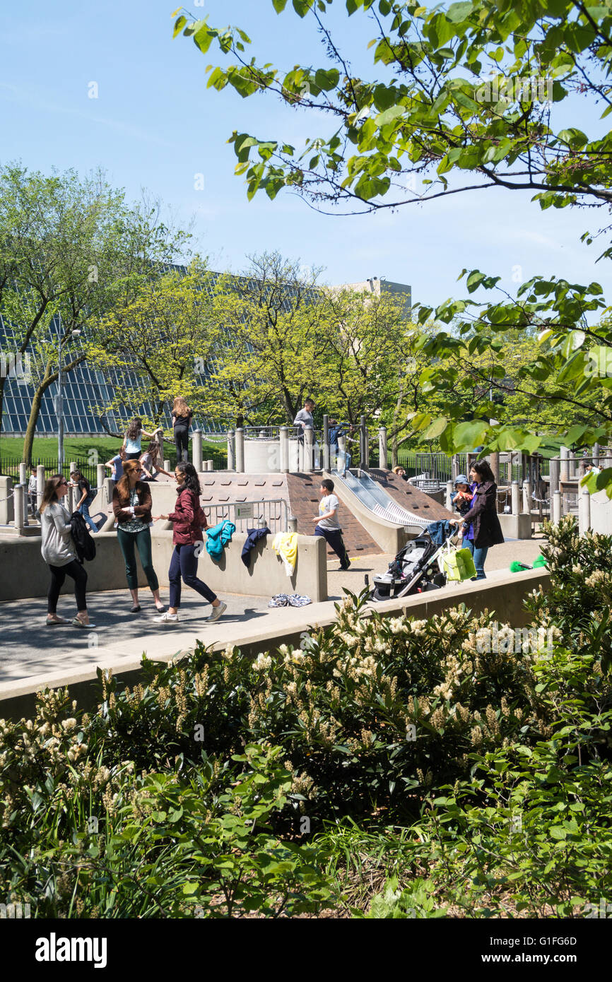 Ancient Playground, Central Park, Manhattan, New York City, NYC Stock ...