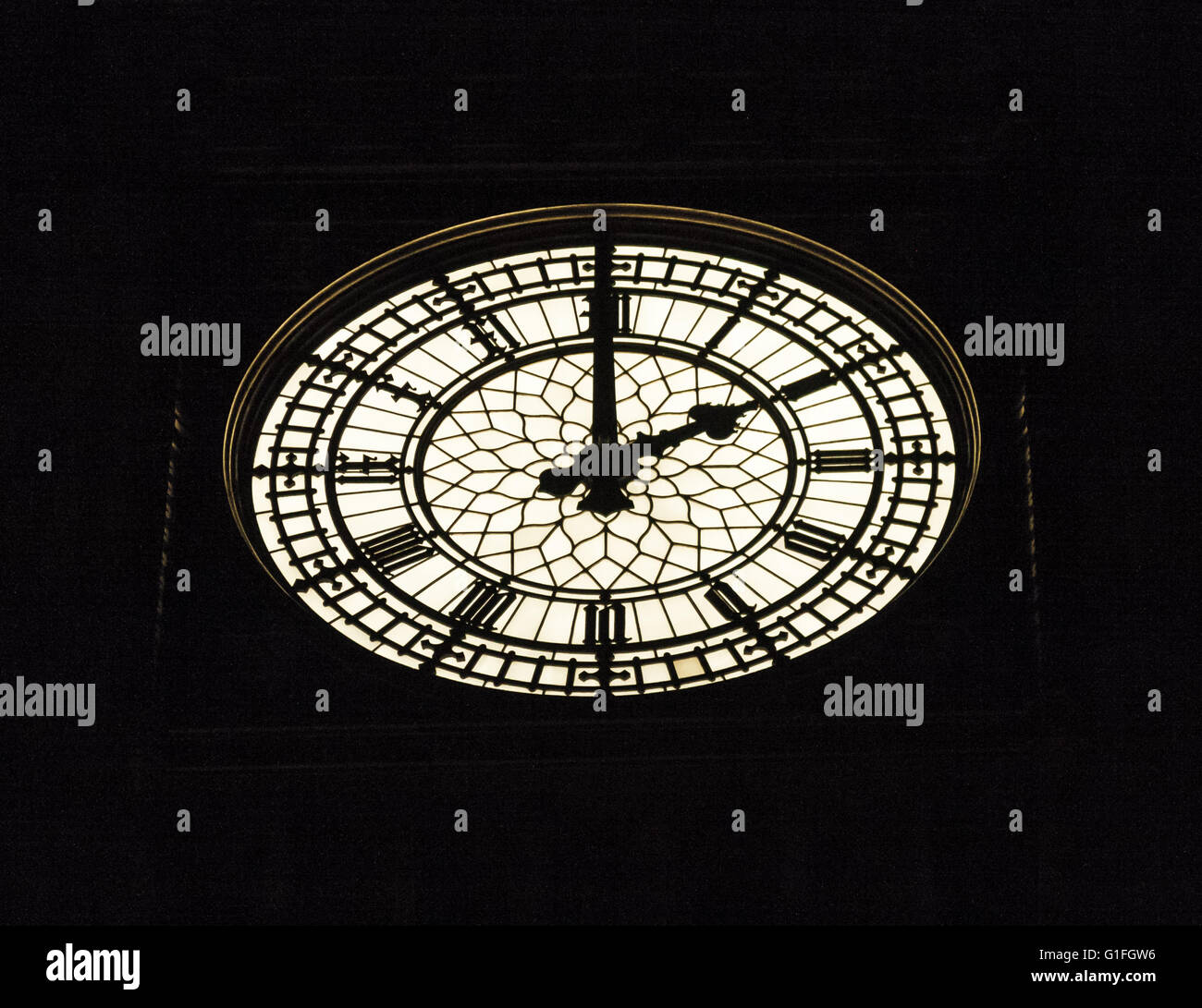 Great bell of the great clock of westminster hi-res stock photography ...