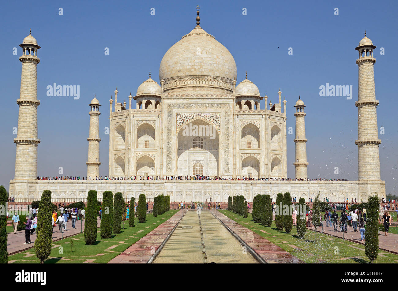 Taj Mahal, Agra, Uttar Pradesh, India Stock Photo - Alamy