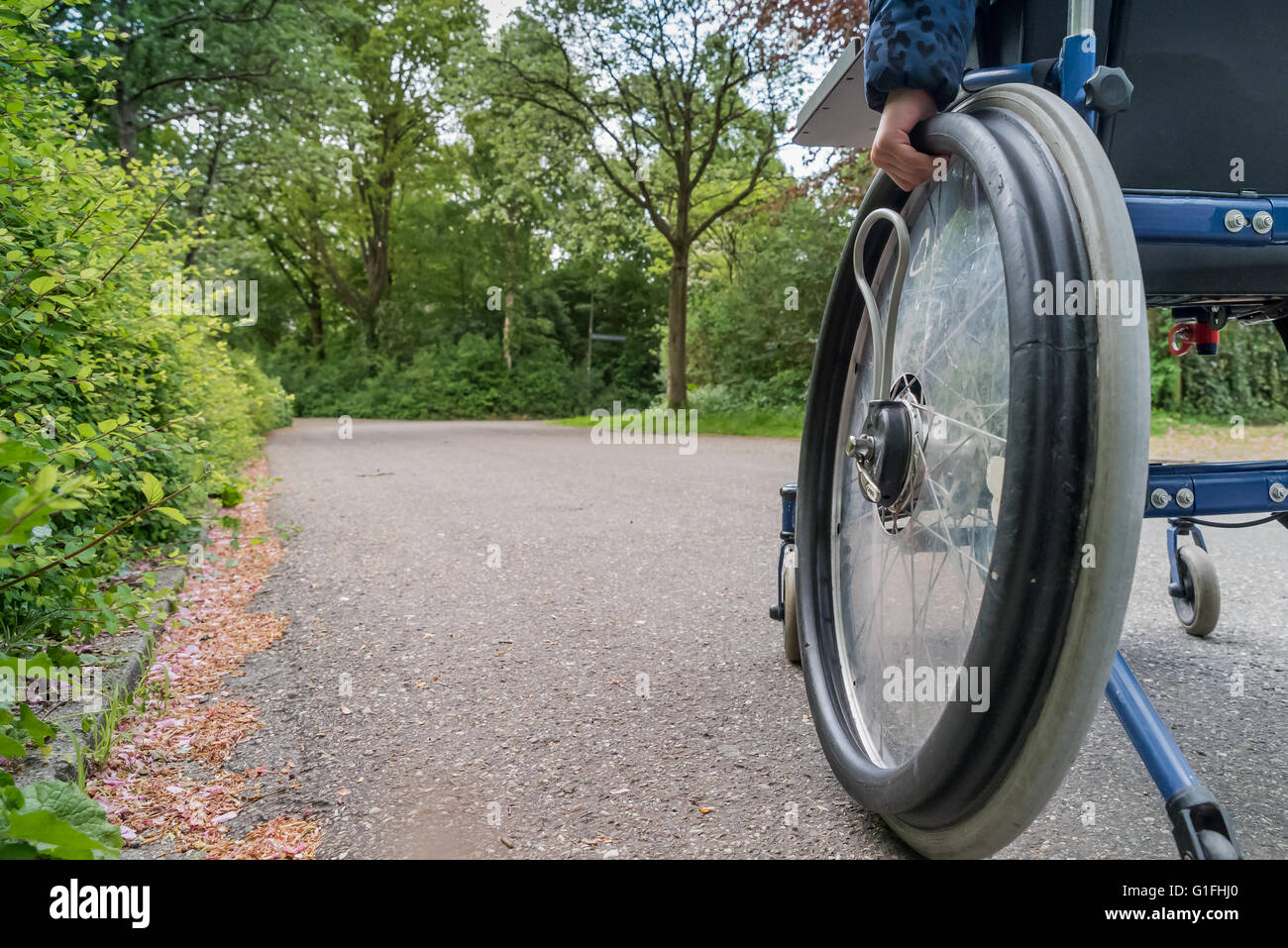 Moving wheelchair hi-res stock photography and images - Alamy