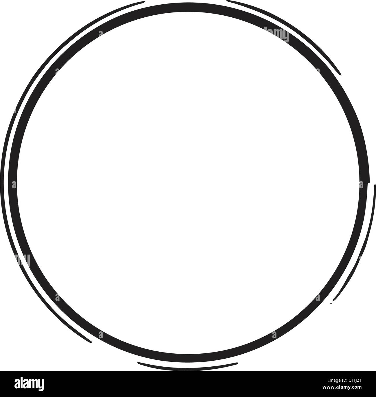 circle shape vector black grunge background Stock Vector Image & Art ...