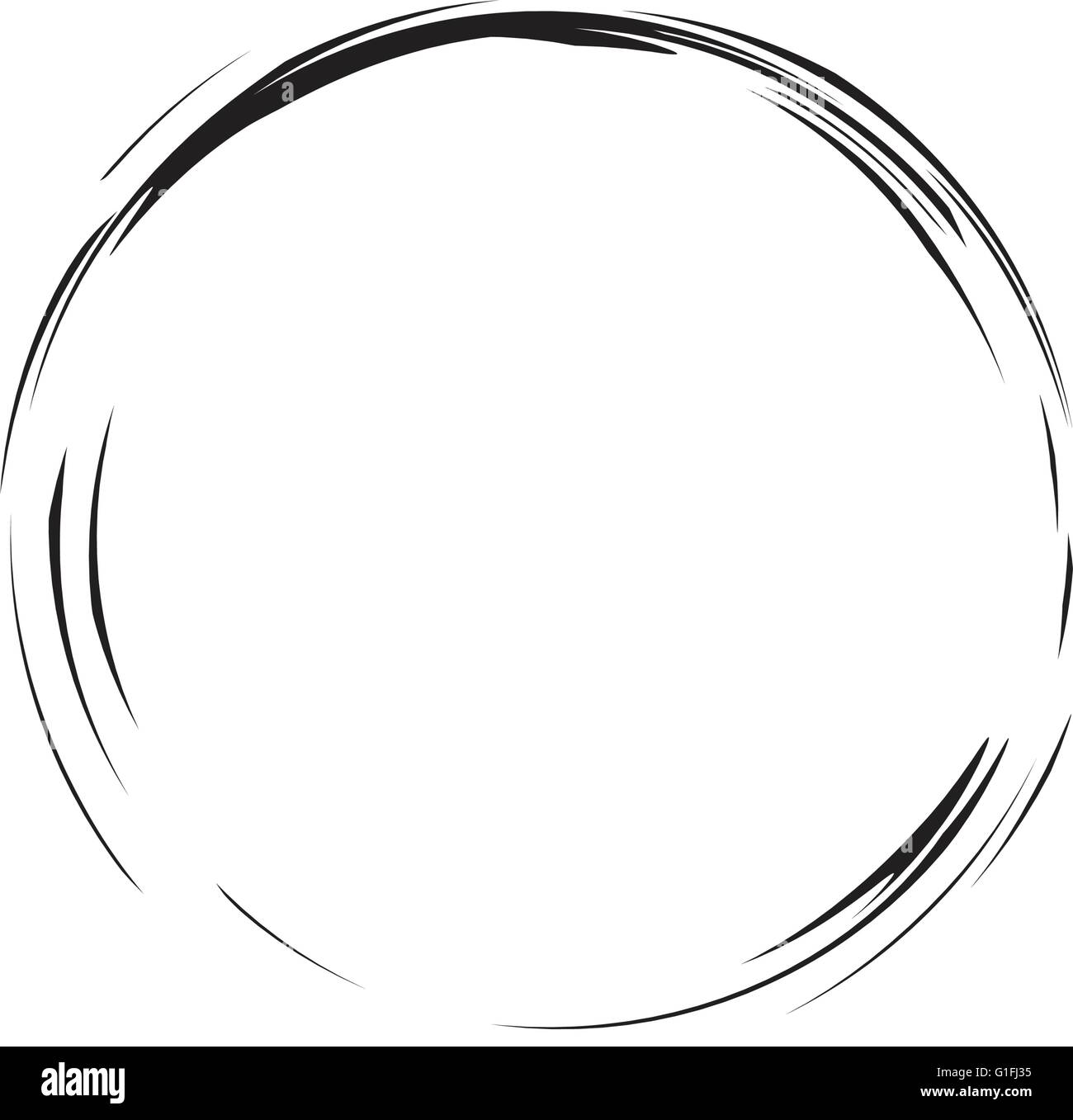 circle shape vector black grunge background Stock Vector Image & Art ...