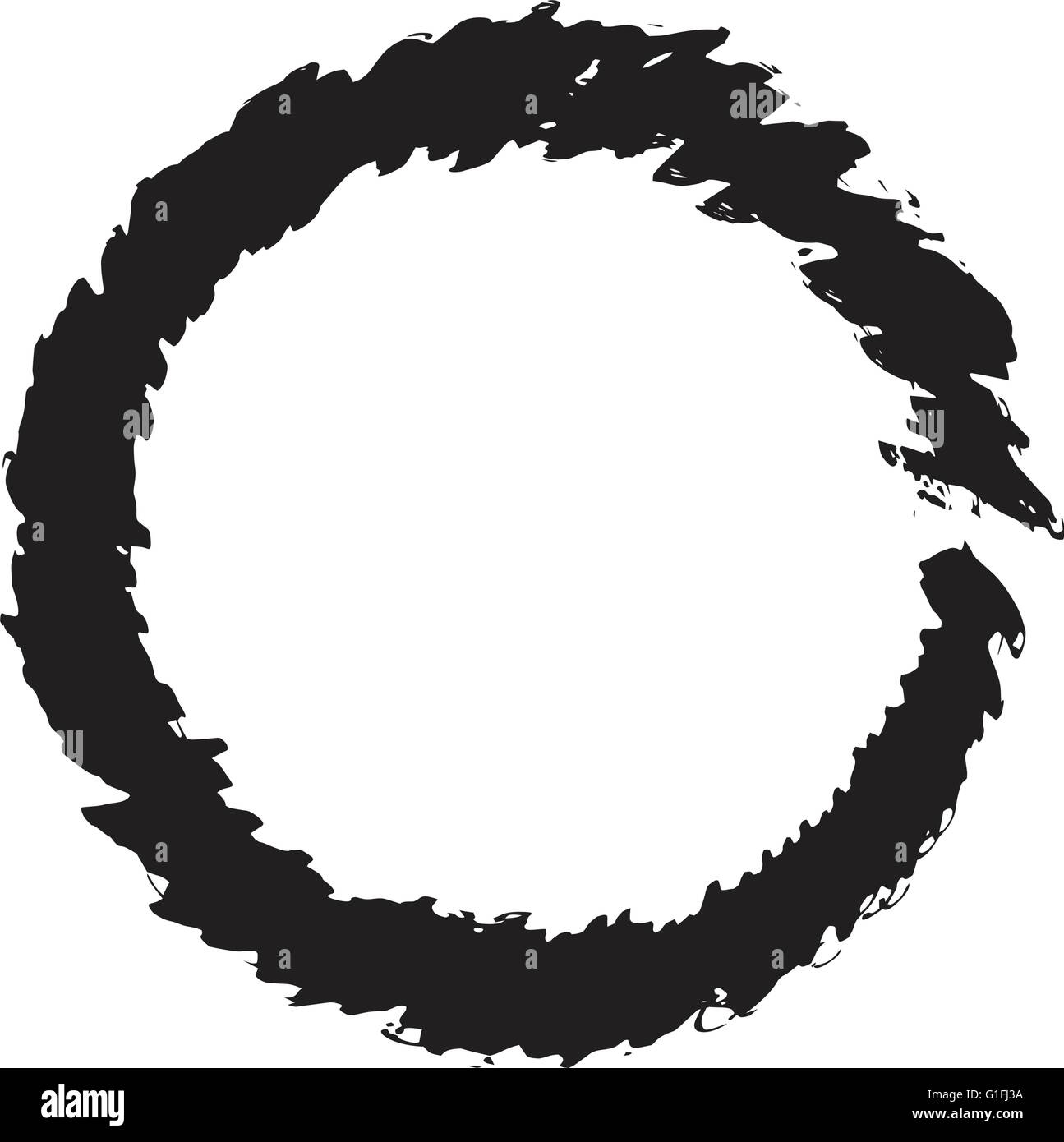 circle shape vector black grunge background Stock Vector Image & Art ...