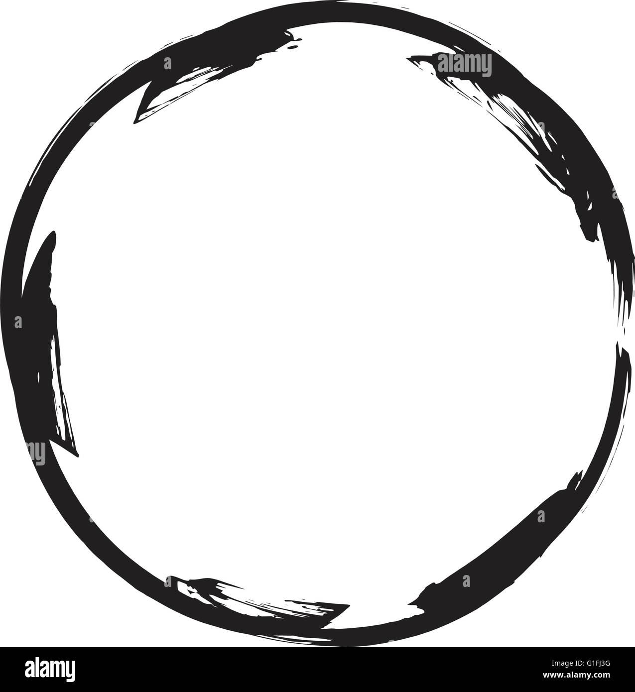 circle shape vector black grunge background Stock Vector Image & Art ...