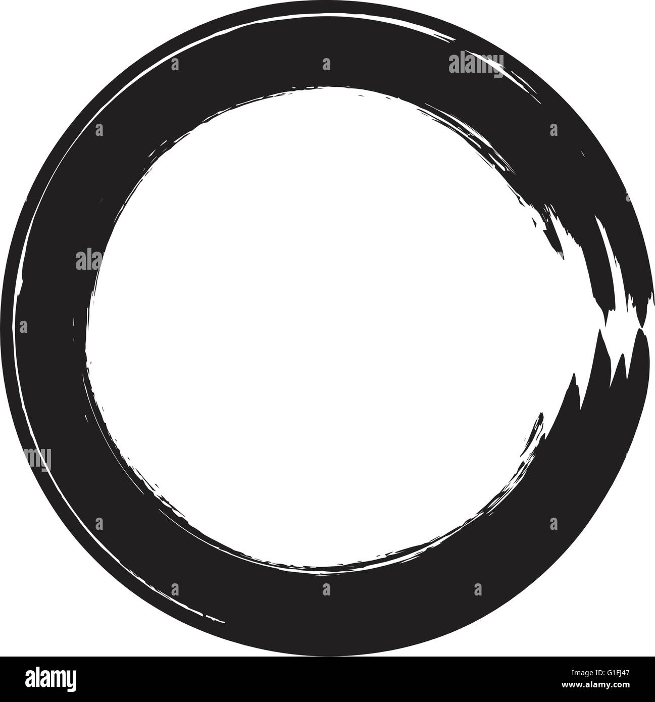 circle shape vector black grunge background Stock Vector Image & Art ...